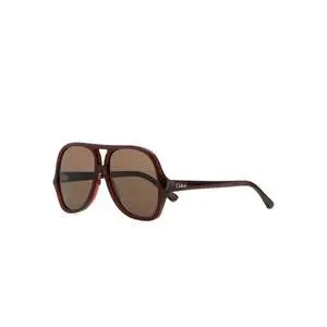 Chloé Oversized Aviator Sunglasses