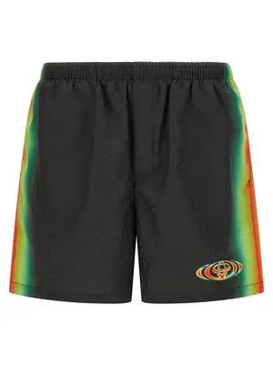 Casablanca Jacquard Logo Swimsuit - Multicolor