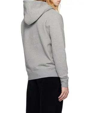 Moncler Logo Patch Zip-up Drawstring Hoodie