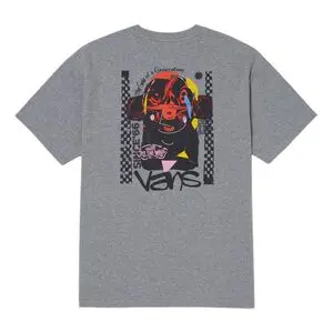 VANS Overstimulated Collage Graphic T-shirt 'grey Black Red