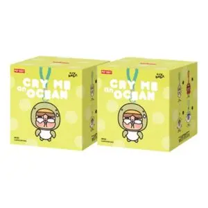 POP MART Crybaby Cry Me An Ocean Series Earphone Bag Sealed Case - Multi-color