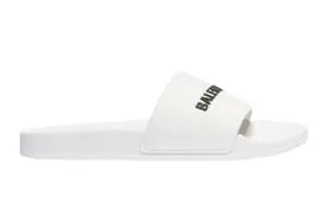Balenciaga Pool Slides - White