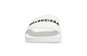 Balenciaga Pool Slides - White