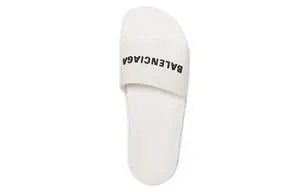 Balenciaga Pool Slides - White