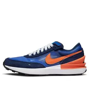 Nike Waffle One Casual Sports Shoe - Blue/orange