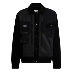Adidas Originals X Melting Sadness Crossover Series Logo Sports Jacket - Default Color