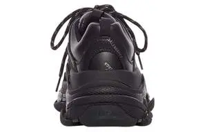 Balenciaga Triple S Allover Logo Sneakers - Black