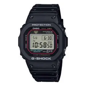 Casio G-shock 5000 Series Digital Watch - Black/red