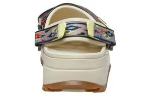 CROCS Classic Hiker Ikat Clogs - White/tan