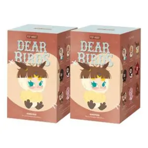 POP MART Dear Birds Series Plush Pendent Sealed Case - Multi-color