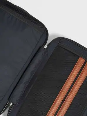 Zegna Logo Plaque Suitcase