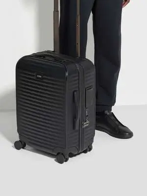 Zegna Logo Plaque Suitcase