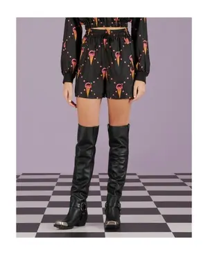 Gucci Silk Ice Cream Print Shorts