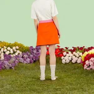 Gucci Lunar New Year Drawstring Mini Skirt