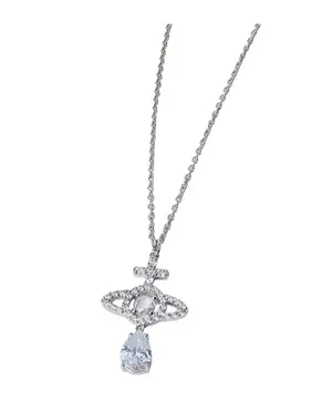 VIVIENNE WESTWOOD Olympia Drop Pendant Necklace