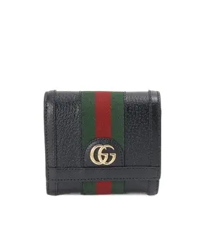 Gucci Ophidia Series Logo Wallet - Black