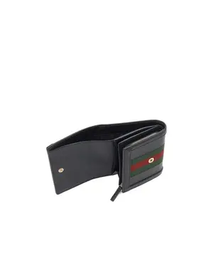 Gucci Ophidia Series Logo Wallet - Black