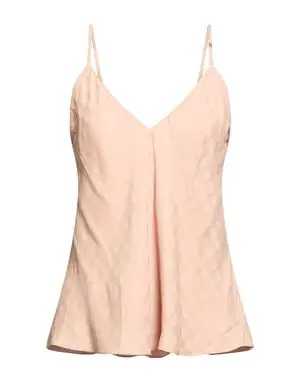 Amiri Viscose Jacquard Logo Embellished V-neck Camisole