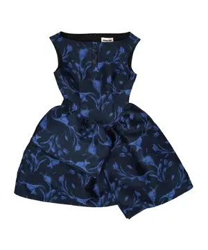 SHUSHU/TONG Asymmetric Panel Short Dress