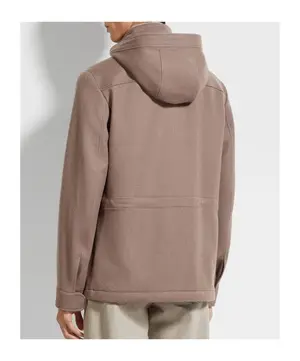 Zegna Concealed-fastening Hooded Jacket