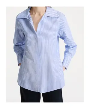 Marella Cotton Poplin Neckerchief Shirt