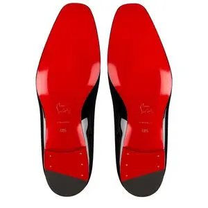 CHRISTIAN LOUBOUTIN Dandelion Patent Leather Loafers