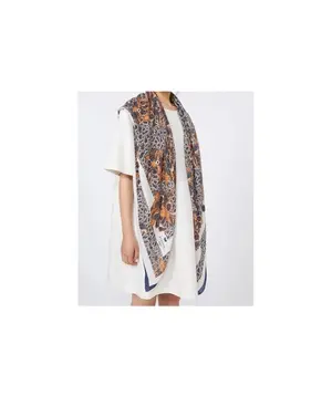 Max Mara Modal And Silk Blend Scarf