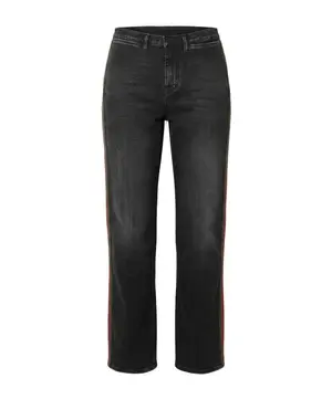 Gucci Stretch Cotton Denim With Web - Blue Washed