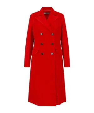JIL SANDER Double-breasted Long Coat