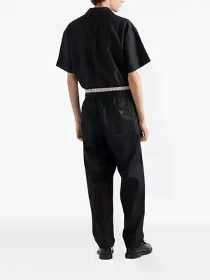 Prada Linen Shirt - Black