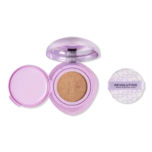 REVOLUTION BEAUTY Superdewy Cushion Foundation Medium Neutral
