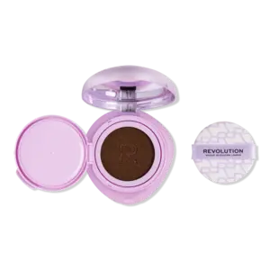 REVOLUTION BEAUTY Superdewy Cushion Foundation - Deep Neutral