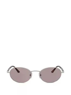 Persol Ida Round-frame Sunglasses - Silver