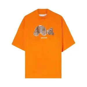 Palm Angels Leopard Bear Graphic T-shirt
