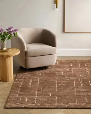 Quince Carson Wool Rug - Brown