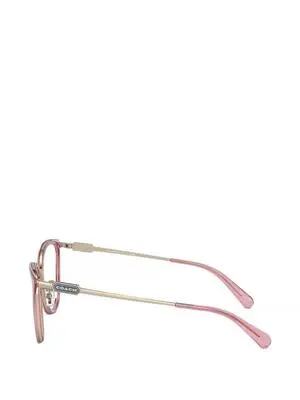 COACH Logo Plaque Cat-eye Eyeglasses
