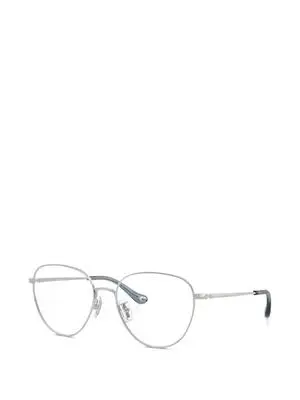 COACH Engraved Round Frame Glasses