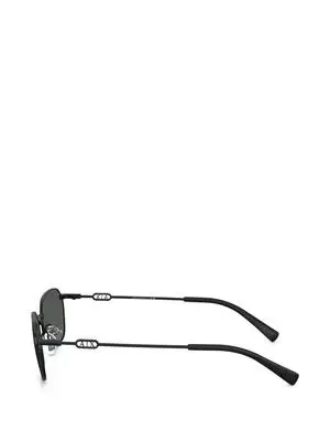 Armani Exchange Geometric Frame Sunglasses