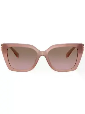 COACH Maxi Sculpted C Square-frame Sunglasses - Pink