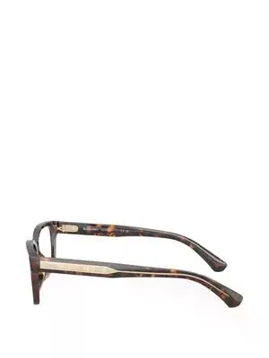 Burberry Square Frame Glasses - Brown