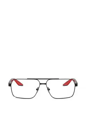 Prada Rectangle-frame Eyeglasses - Black