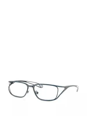 DIESEL® Rectangle-frame Metal Eyeglasses