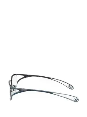 DIESEL® Rectangle-frame Metal Eyeglasses