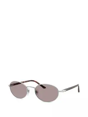 Persol Ida Round-frame Sunglasses - Silver