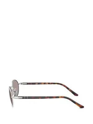 Persol Ida Round-frame Sunglasses - Silver