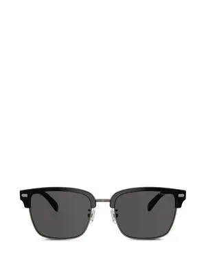 COACH Rivet Retro Browline-frame Sunglasses - Black