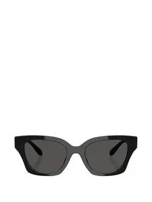 COACH Quilted-frame Cat-eye Sunglasses - Black