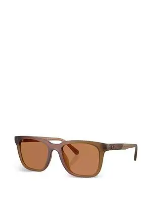 COACH C Hardware Square Frame Sunglasses