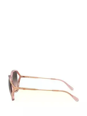 COACH Geometric Frame Sunglasses