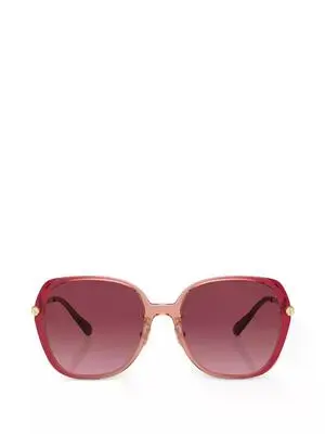 COACH Oversized-frame Gradient-lens Sunglasses - Red